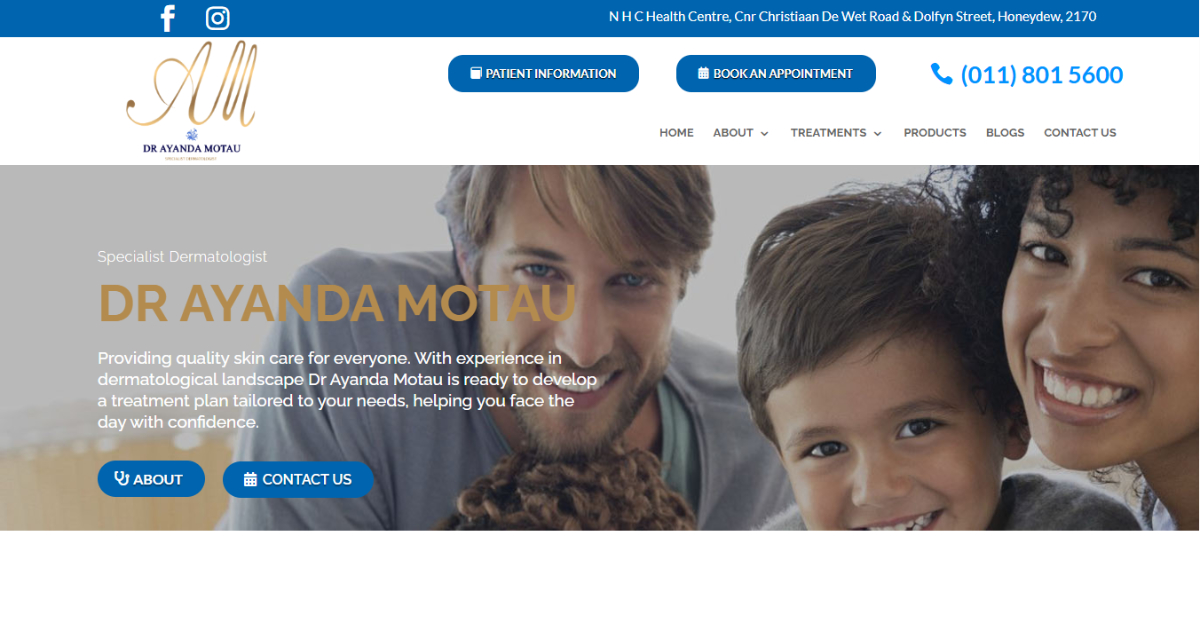 HOME - Dr Ayanda Motau